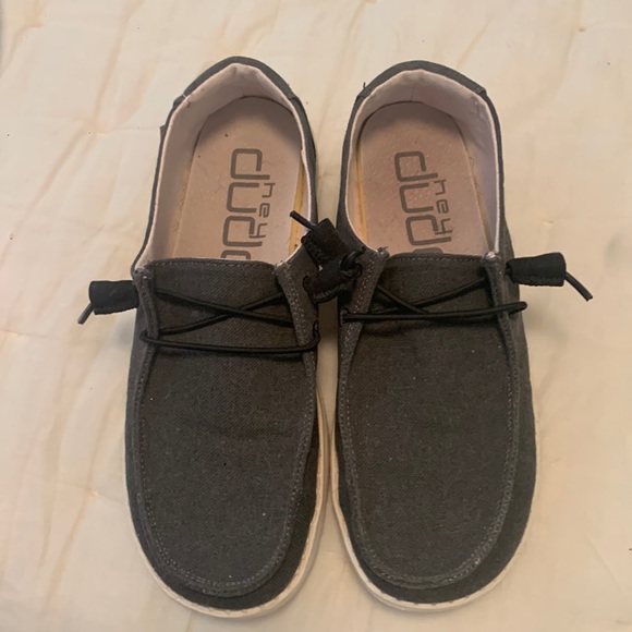 Hey Dude | Shoes | Hey Dudes Sz 6 Slides Worn Twice | Poshmark